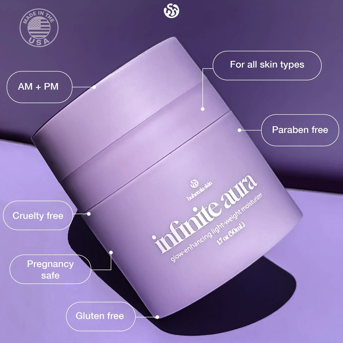 Bohemia Infinite Aura – Barrier-Boosting Dewy Moisturizer - Bohemia Skin